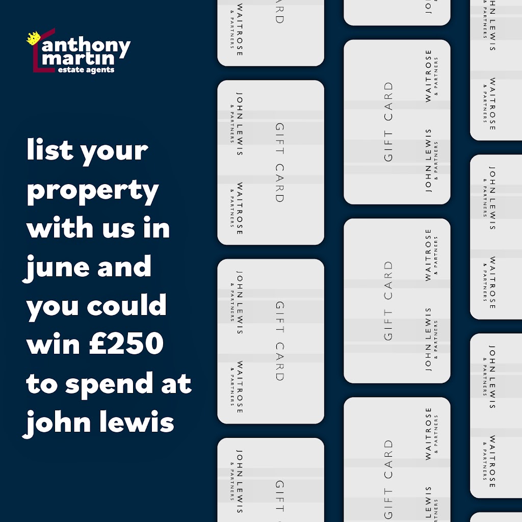 List Your Property With Anthony Martin in June for a Chance to Win £250 ...
